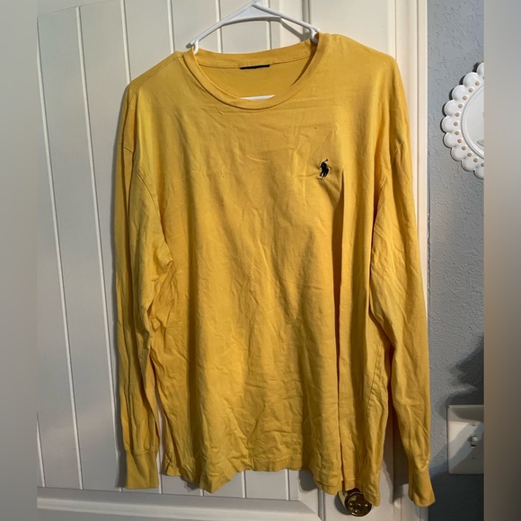 Ralph Lauren | Shirts | Ralph Lauren Long Sleeve Yellow Shirt | Poshmark